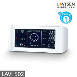 라비센(LAVISEN) 미세먼지 측정기 LAVI-502 - SSG.COM