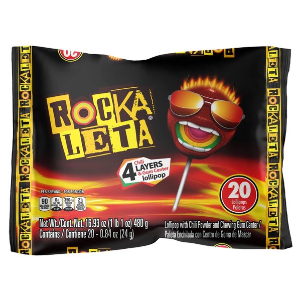 Generic Sonrics Rockaleta 멕시코 고추 막대사탕 479.1g 가방 - SSG.COM