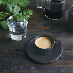 [킨토] OCT 컵＆소서 220ml (블랙) - SSG.COM