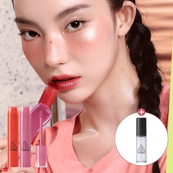 3CE LAZY POP LIP STAIN 레이지 팝 립 스테인 2개 - SSG.COM