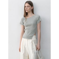 (Z-T-6651)UNBALANCED CUTOUT SLIM KNIT - SSG.COM