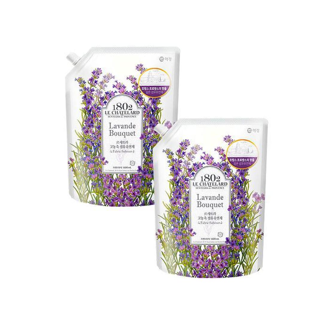 [르샤트라] 고농축 섬유유연제 라벤더부케 리필 1.6L x 2개 (S11290255), 믿고 사는 즐거움 SSG.COM