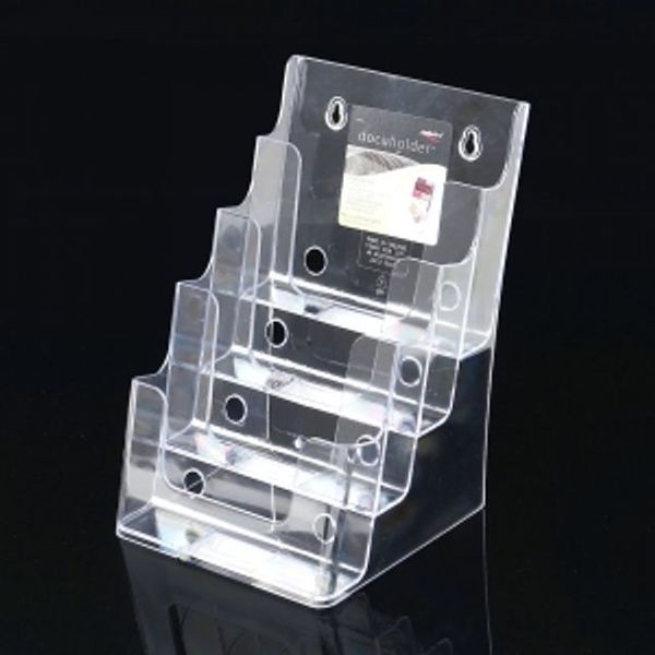 A5 4단 카탈로그 꽂이 리플렛 팸플릿 전단지함 (WC7D849) - SSG.COM