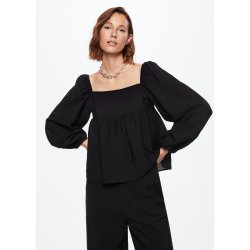 [MANGO] WOMAN 블라우스 MARIJAN/W black_37099065, 믿고 사는 즐거움 SSG.COM