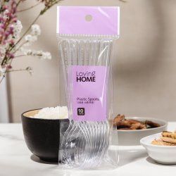 러빙홈 다회용스푼 투명/10P - SSG.COM