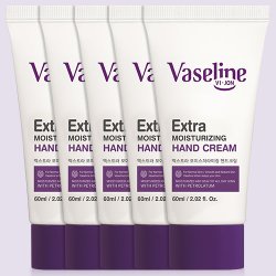 바이존바세린 엑스트라 모이스처라이징 고보습퍼퓸 핸드크림 휴대용 60mlX5개 (주름개선,미백) - SSG.COM