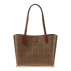 [코치] 시그니처 윌로우 토트백 C0693 TAN RUST - SSG.COM