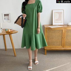 H스타일(DK)신스퀘어훌OPS/22_SS/원피스 - SSG.COM