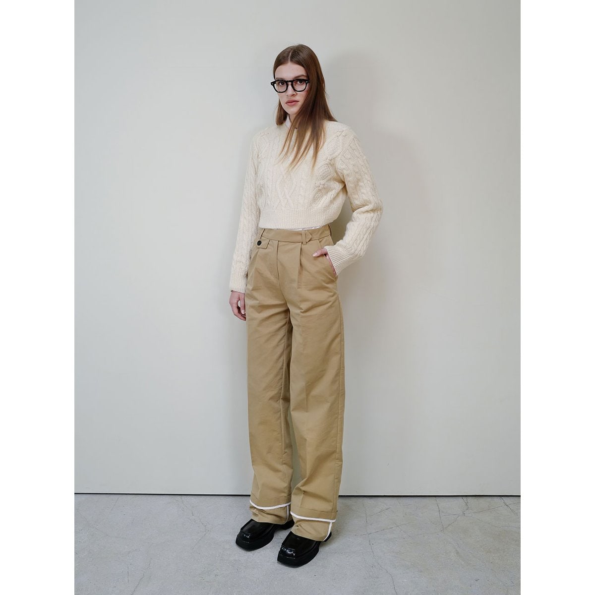 [모메벤] pocket roll-up slacks (camel) - SSG.COM