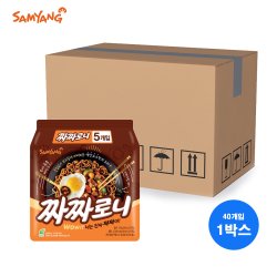 [삼양] 짜짜로니 4입 멀티팩 x 8P (32봉) - SSG.COM