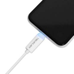 TEMPLER 완충알림 LED 8PIN USB 충전 케이블 1M 유에스비 - SSG.COM