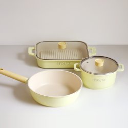 머랭 쿡웨어 IH 3종세트(20양수+28웍팬+30그릴팬) 국내생산 - SSG.COM