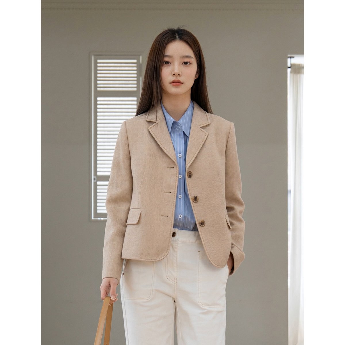 [KEITH] 울 스티치 라인 싱글 자켓 KE25S1FRJ0881 - SSG.COM