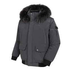 남성 후드 라쿤 퍼트리밍 덕다운 점퍼 RMDJK4308-195 - SSG.COM