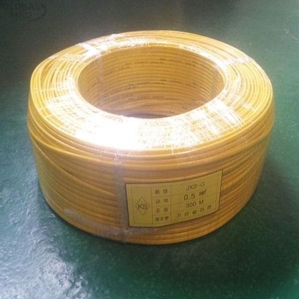 기산실리콘 온도보상도선(황색-J타입)/JX1-G/JX2-G/JX3-G/JXG1 - SSG.COM