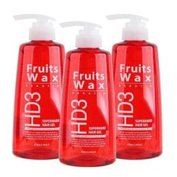 (3개)과일나라 후르츠왁스 케라틴 슈퍼하드 헤어젤500 - SSG.COM