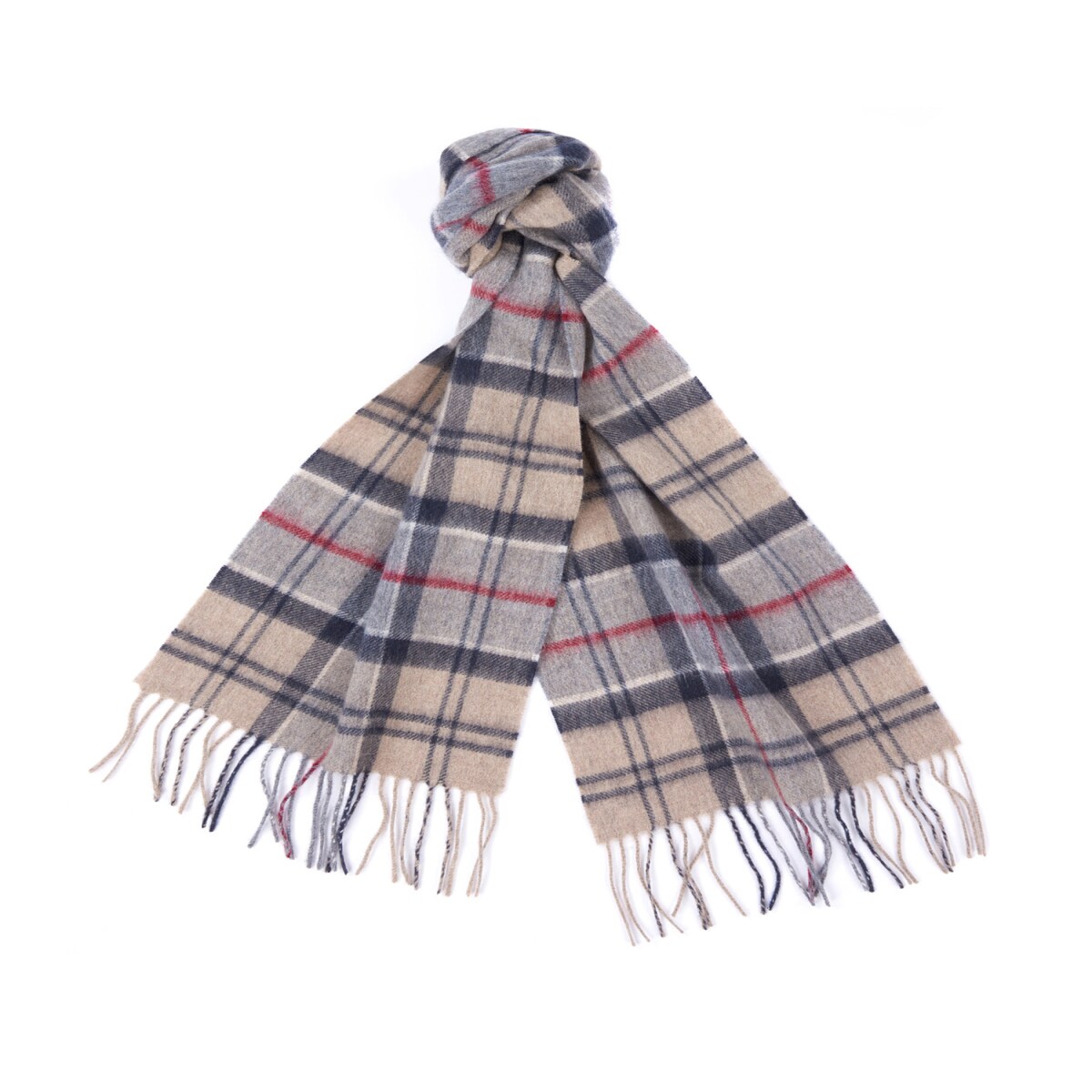[22FW] 바버 울 캐시미어 브라운 타탄 스카프/BARBOUR WOOL CASHMERE TARTAN SCARF - SSG.COM