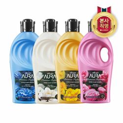 아우라 프리미엄 섬유유연제 1L x 4개 (4종 택1) - SSG.COM