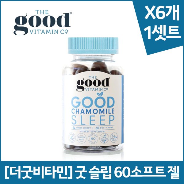 [더굿비타민] 굿 슬립 60소프트 젤 X6개 - SSG.COM