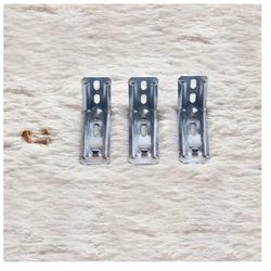 끌래망스_네추럴 벽상고리(ㄱ자브라켓)3P - SSG.COM