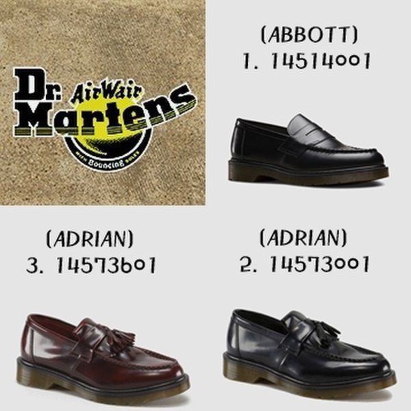 Dr.Martens BEST ITEM !! 패니로퍼[ABBOTT]14514001&테슬로퍼[ADRIAN]14573001 ...