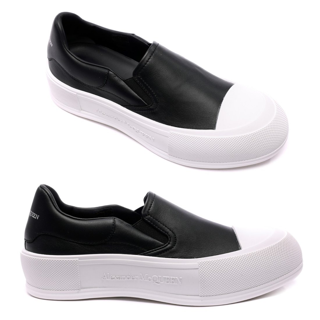 [알렉산더맥퀸] 21FW 여성 데크 플림솔 스니커즈 (654592_WHZT8_1070_21F), 믿고 사는 즐거움 SSG.COM