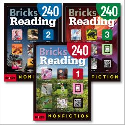 브릭스 리딩 논픽션 Bricks Reading Nonfiction 240 세트 (전3권) : Level 1+2+3 - SSG.COM