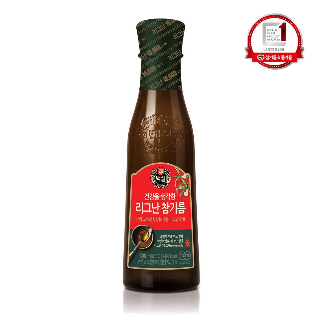 CJ백설 리그난참기름 300ml, 믿고 사는 즐거움 SSG.COM