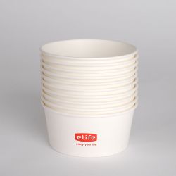 분식용기 10개입 일회용 종이그릇 520ml - SSG.COM