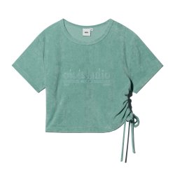 TERRY STRING CROP T-SHIRT _MINT, 믿고 사는 즐거움 SSG.COM