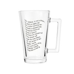 레터링 글라스 머그 480ml - SSG.COM