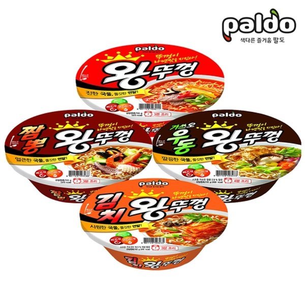 왕뚜껑 오리/우동/김치110g x 18개 혼합 골라담기 - SSG.COM