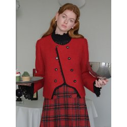 Cest_High-end red short jacket - SSG.COM
