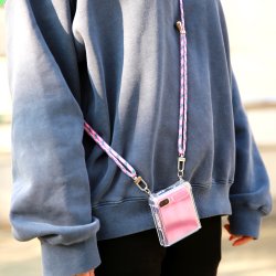 갤럭시Z플립 갤럭시Z플립2 5G 공용 핸드폰 목걸이 케이스 투명 제트플립2 - SSG.COM