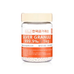 한국금거래소 투자용 실버 그래뉼 1kg(1000g) - SSG.COM