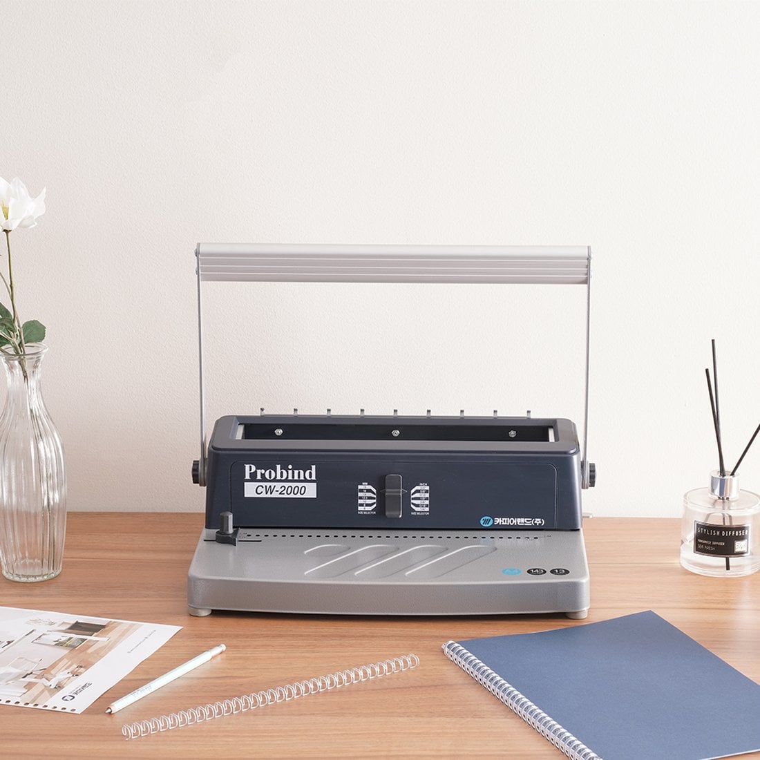 3대1와이어링제본기 ProBind CW2000 제본 스프링제본 제본링 제본스프링, 믿고 사는 즐거움 SSG.COM