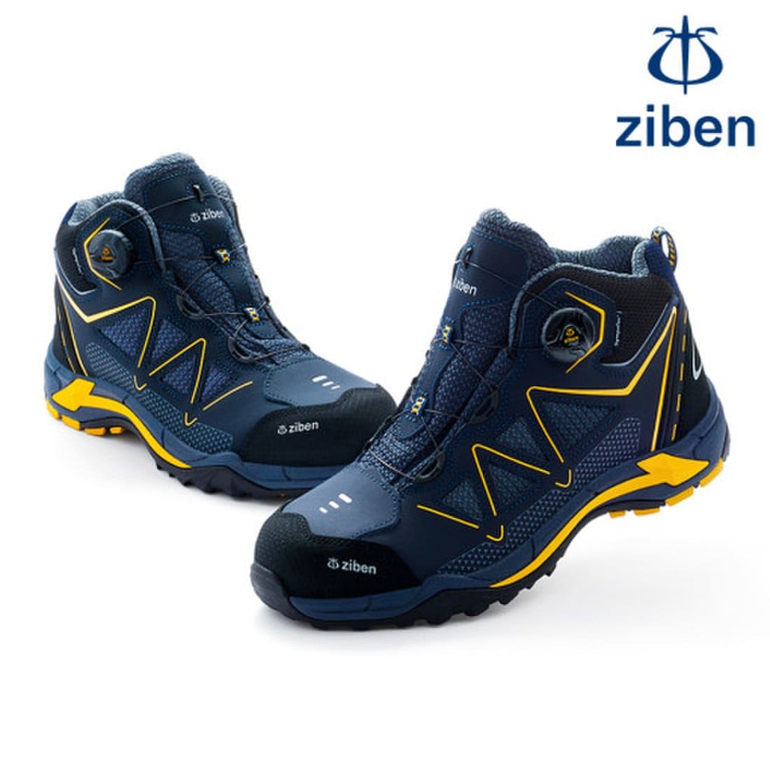 지벤 ZIBEN ZB-166 6인치 다이얼락 고급 안전화 방수내피 메쉬 현장 작업, 믿고 사는 즐거움 SSG.COM