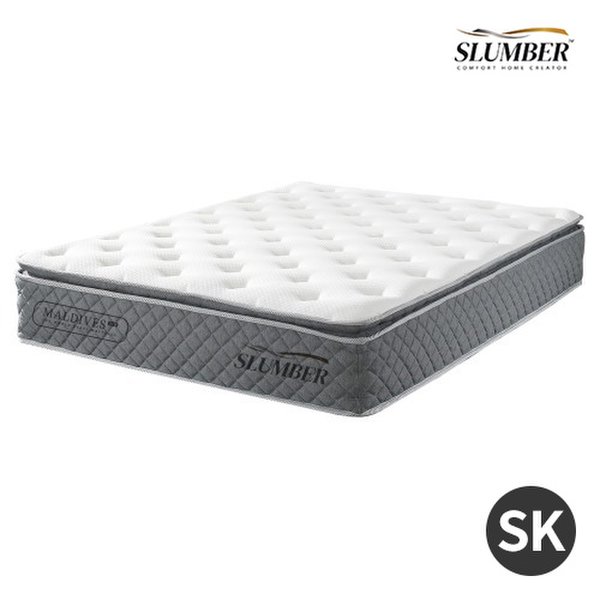 [슬럼버] 뉴몰디브 33cm 스프링 메모리폼 매트리스(SK) - SSG.COM