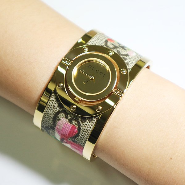 구찌 여자시계 메탈시계 Twirl Bloom YA112443 정품 - SSG.COM