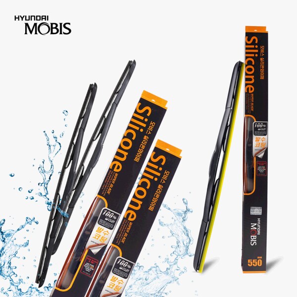 [모비스]발수코팅 실리콘 와이퍼 아반떼CN7 좌우세트 - SSG.COM