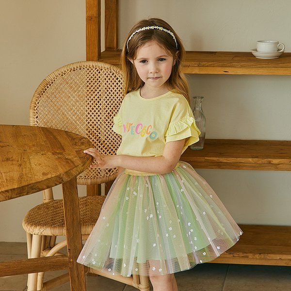 [KADE COCO] 베티 프릴 티셔츠 2color, 신세계백화점