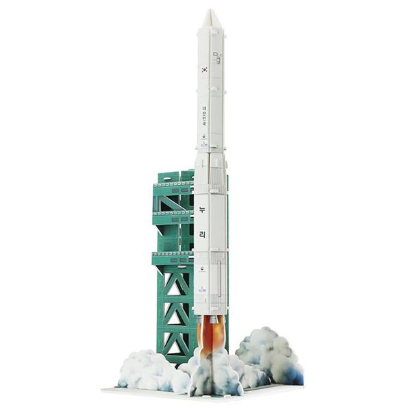한국형발사체 누리호 모형 만들기 3D입체퍼즐 X ( 2매입 ) - SSG.COM