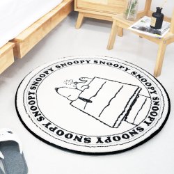 스누피 베이직 원형 러그 아이방 침실 거실 원룸 100 - SSG.COM