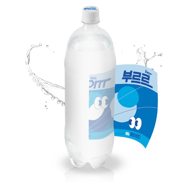 부르르 제로 사이다 1.5L X 12pet (0kcal) 무라벨 - SSG.COM