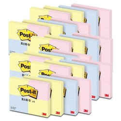 묶음 3M 포스트잇 노트 653-4 RA 레인보우 x 6EA - SSG.COM