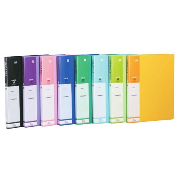 상진클리어화일20P 크리어화일 A4 검정외 - SSG.COM