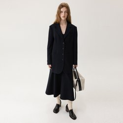 FW23 에밀리Emily Overfit Blazer Dark-Navy - SSG.COM