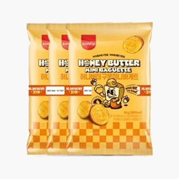 삼립 허니버터 구운 미니바게트 65g 3번들 2개 - SSG.COM