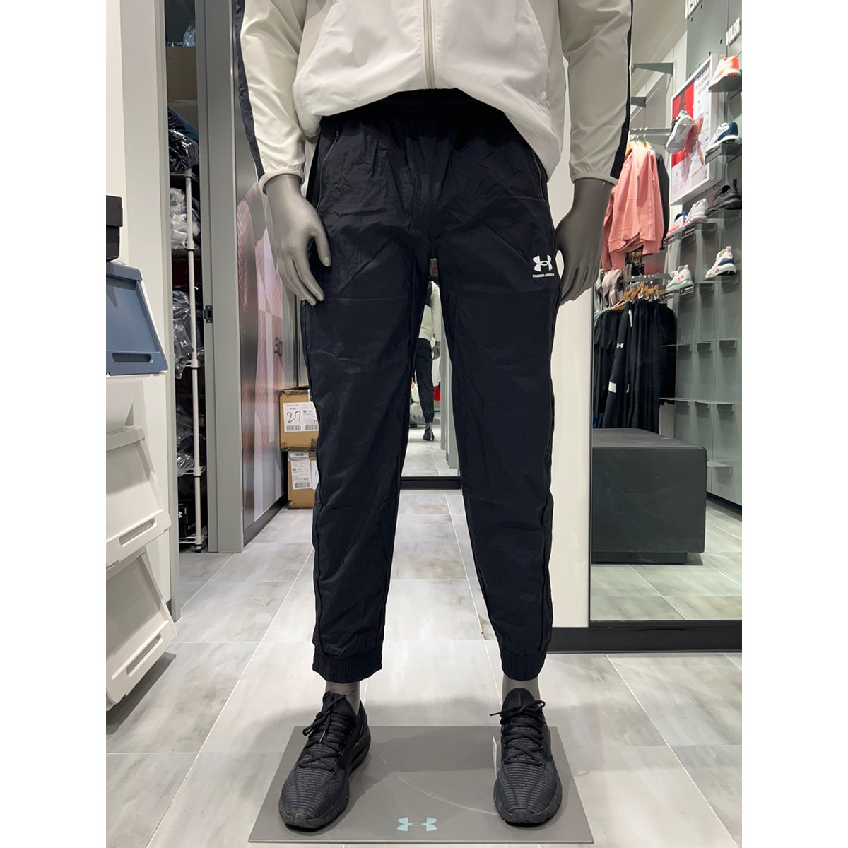 언더아머 1373187 001 남성 APAC 우븐 조거 팬츠 트레이닝바지 - SSG.COM