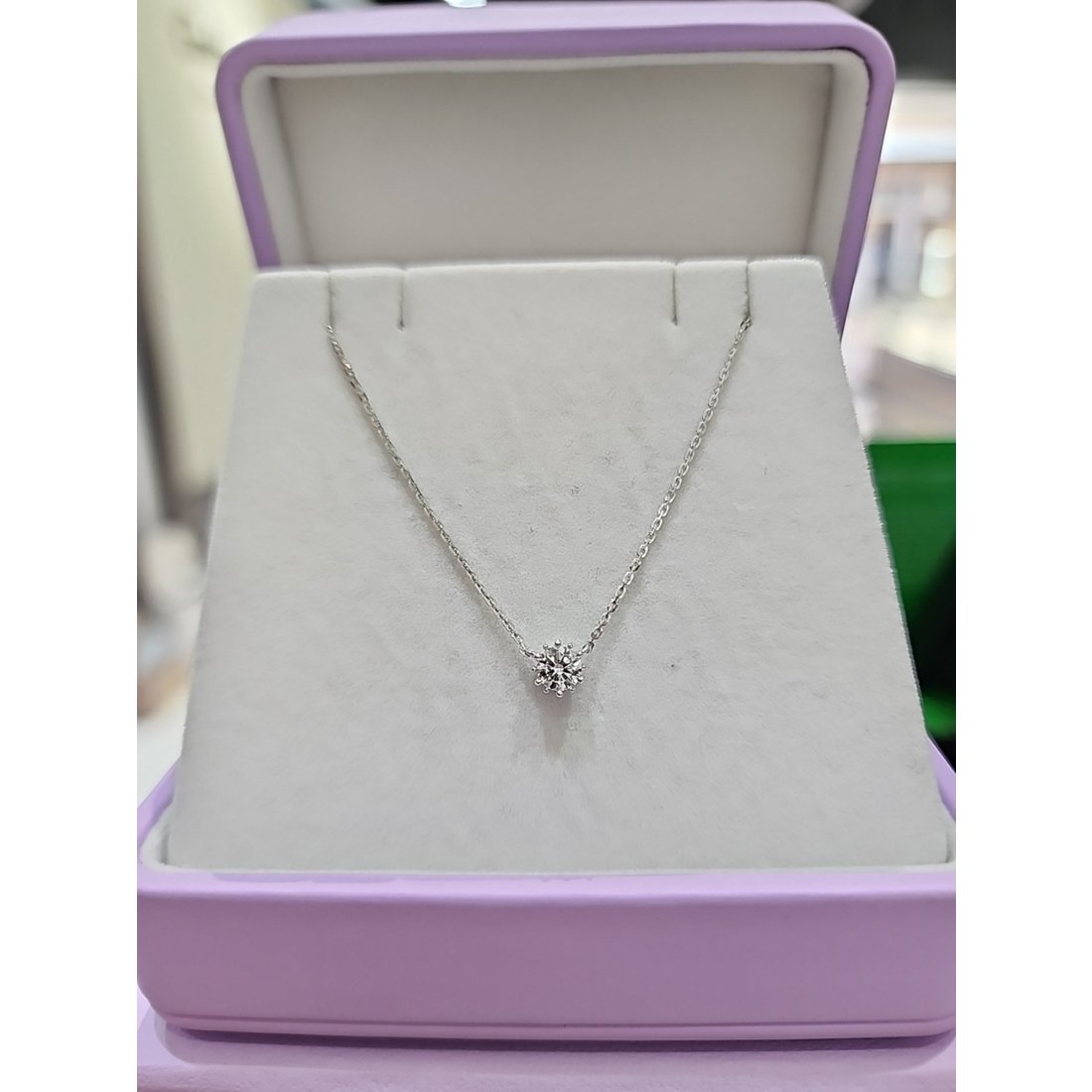 [여주점] [골든듀] 벨라루체3C 18K 3부 다이아몬드 목걸이 (211300537), 믿고 사는 즐거움 SSG.COM